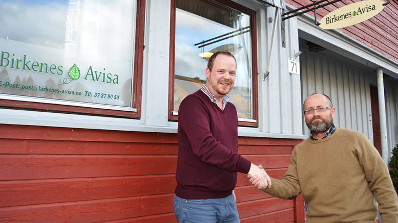 Geir Willy Haugen (31) er den nye redaktøren • Birkenesavisa