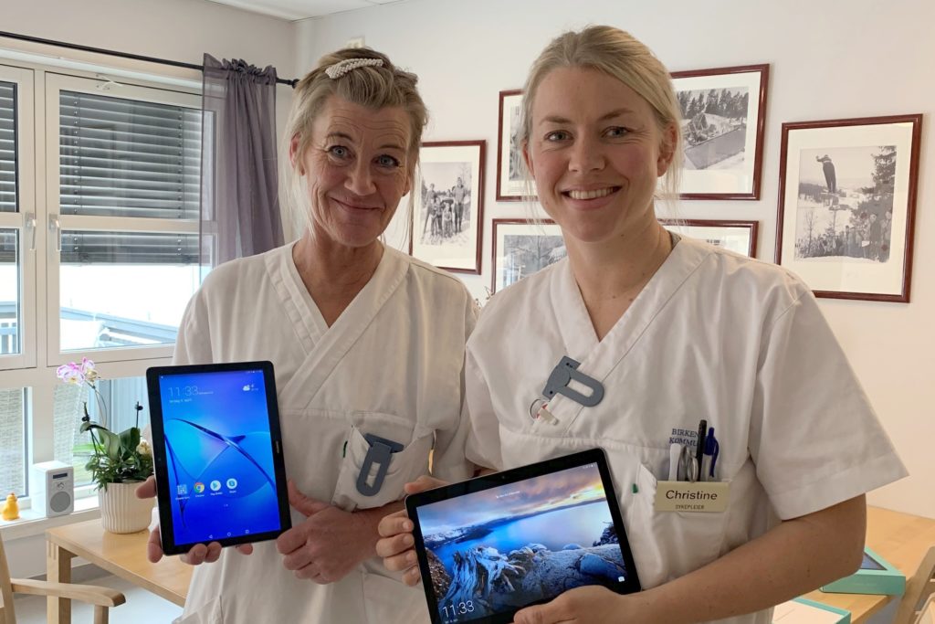 Nettbrett til sykehjemmet • Birkenesavisa