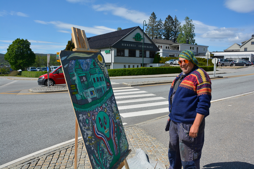 Munch-inspirerte Richard Berglund maler til høstutstilling: – En normal ...