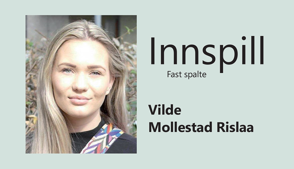 Vilde M. Rislaa om pandemien i denne ukas INNSPILL: - Folkehelsen lider ...