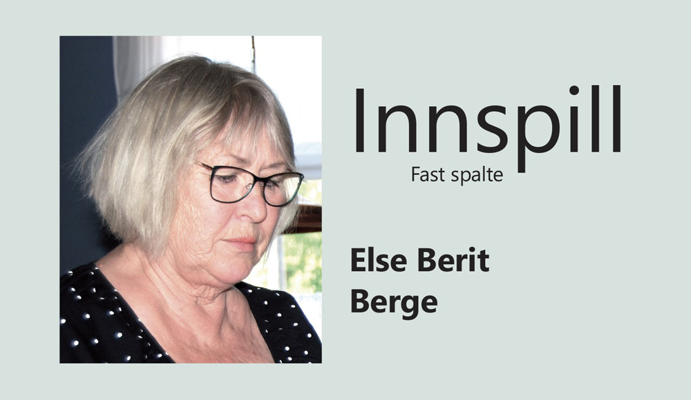 Else Berit Berge: – Jeg skuler bort på strømregningen som ligger på ...