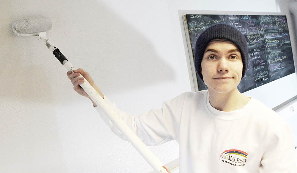 Kai David (16) satser på maleryrket • Birkenesavisa