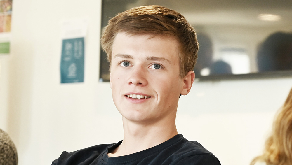 Andreas Aas fikk første Olsbu-stipend • Birkenesavisa