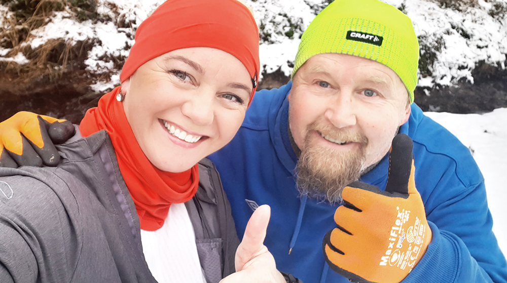 Skjønnheten og udyret på labbetur • Birkenesavisa